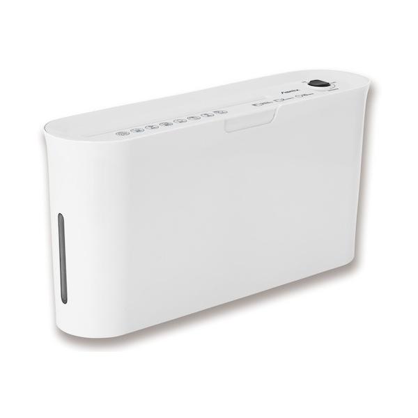 ■特長 インテリアに馴染むスタイリッシュな卓上シュレッダーです。  郵便物や大切な書類、ネットショッピングから出る送り状など個人情報を細断します。  ■仕様 細断最大枚数(枚)(50/60Hz):3 メディア細断:不可 幅(mm):95 奥...