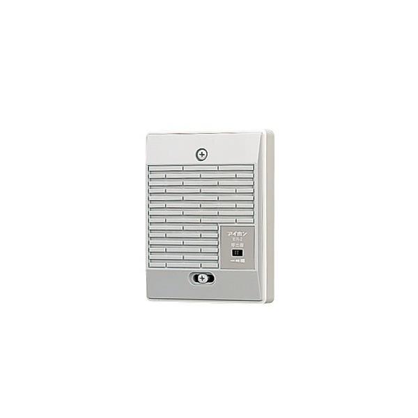 ●呼出音増設スピーカー ●材質:樹脂 ●寸法(mm):88×120×29 ●質量:約150g ●色調:グレーとホワイトのツートン チャイムインターホン  【入数】 1台 IER2