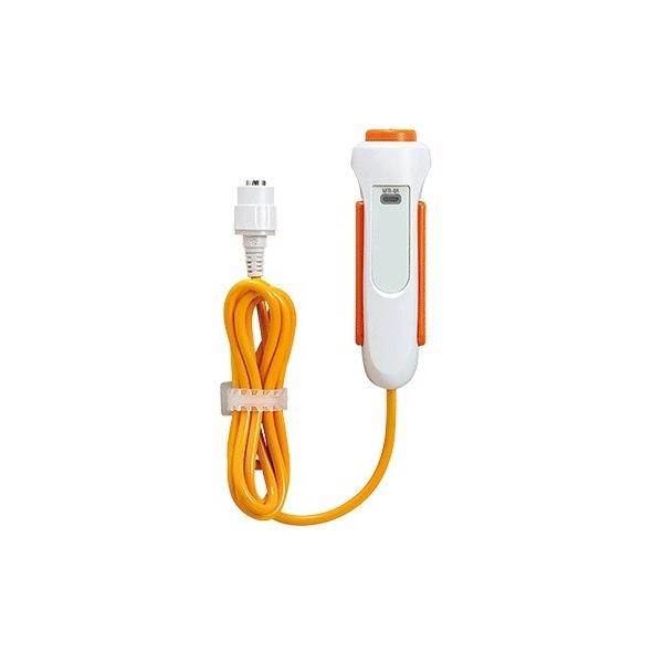 ●NFXシステム専用の呼出握りボタン。 専用子機に接続して使用します。 NFXシステム以外には接続・使用出来ません。 ●【寸法】幅35mm×高さ113mm×奥行36mm ●【質量】約100g ●【コード長】約1.5m ●【機能】呼出ボタン押...