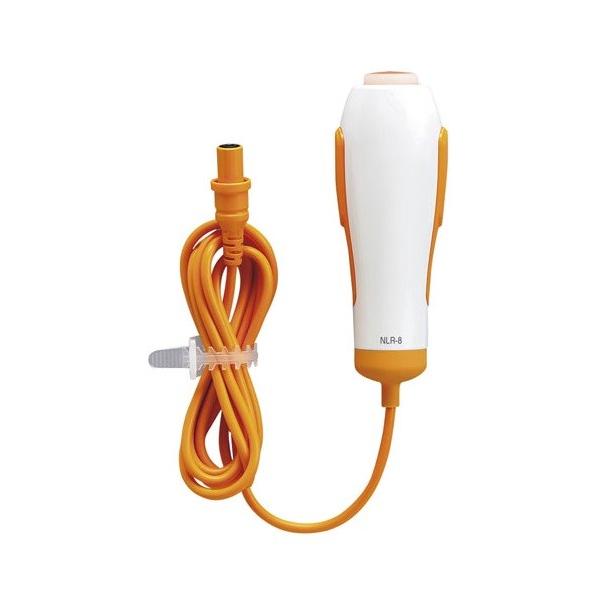 ●呼出握りボタン ●【寸法】幅42mm×高さ123mm×奥行32mm ●【質量】約80g ●【コード長】1.5m ●【機能】呼出ボタン押下による、親機への呼出/通話。 親機で設定した夜間時間帯に、常夜灯が自動で点灯またベッド毎に常夜灯ON/...