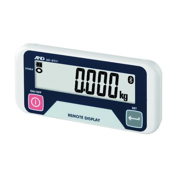 ■特徴 エー・アンド・デイの無線通信に対応した製品からストリーム出力された計量データを表示します。 最大通信距離 約10mです。 オートパワーオフ（5分）機能付きです（ オートパワーオフしない設定も可能です）。 壁掛け穴 背面に2カ所です。...