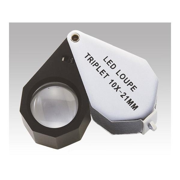 ■特徴 LED付のため、明るさが少ないところで威力を発揮します。  ■用途 精密検査、鑑定。 ルーペ 虫眼鏡 拡大鏡  【入数】 1点 1261001