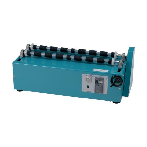 ●電子制御式による無段変速で、回転数を容易に調節できます。 ●ポットミルに合わせてハンドルでローラー間隔を調節できます。 ●最大300mmφポットミルが2個同時回転できます。 ●回転数:170〜600/200〜700(50Hz/60Hz)r...