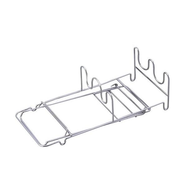 ●ステンレス製でオートクレーブ可能です。 ●スタンド式または平置き式で使用できます。 ●本体材質:ステンレス(SUS304) ●重量:170g ●型番:NIPS-TA ●サイズ(mm):120×270×81(258) ●掛数:2本 ●ツイン...