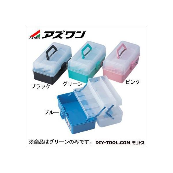 ●半透明のフタを開けると中皿もスライドして持ち上がる、取り出しやすい構造です。 ●型番:HP-320GN ●色:グリーン ●外寸法(mm):320×180×165 ●内寸法:300×84×158mm ●材質:フタ・本体・中皿・ハンドル/PP...