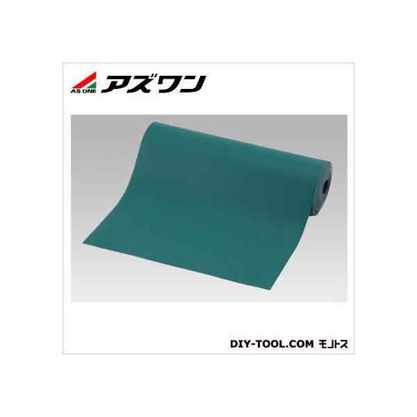 ●表面は静電気拡散層、裏面は導電層です。 ●表面抵抗値:表/1×10^7〜10^9Ω、裏/1×10^3〜10^5Ω ●材質:NBR(ニトリルゴム) ●型番:9102 ●色:緑 ●幅×長さ×厚み:900mm×10m×2mm  【カラー】 緑色...