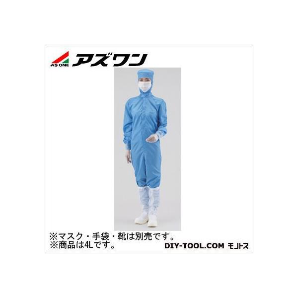 ●導電糸を格子状に編み込んでおり、制電環境に適しています。 ●材質:導電糸入りポリエステル100％(グリッドタイプ) ●表面抵抗率:10^6〜^9Ω/□ ●袖・腰・裾ゴム入り ●左腕ペン挿し付き ●色:青 ●サイズ:4L ●総丈:180cm...