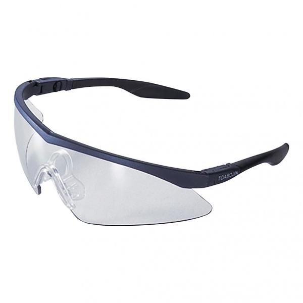 ●顔形カーブ形状により隙間が少なく、視界を広くしています。 ●パッドの高さは4段階に調節できます。 ●レンズ材質:耐衝撃PC(ポリカーボネート) ●テンプル角度調節可 ●防曇加工レンズ ●紫外線カット ●重量:32g ●型番:2700PCF...