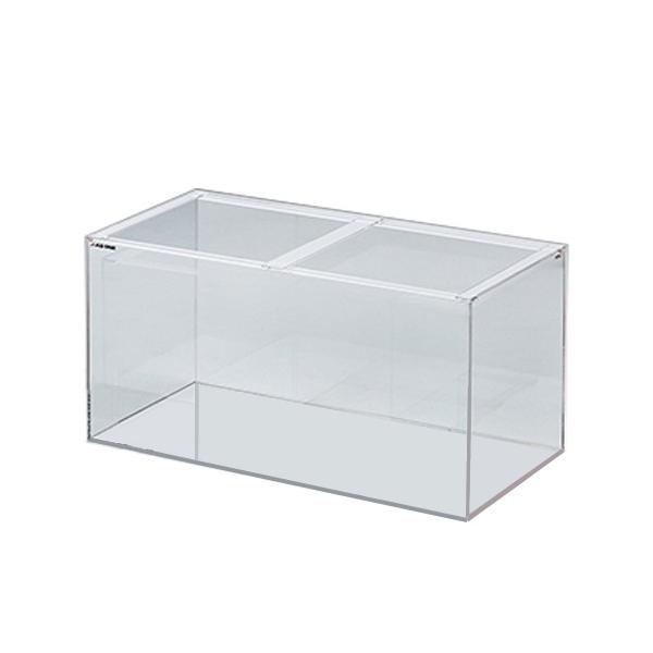 ●透明感抜群のアクリル樹脂性水槽●透明性の高いアクリル樹脂を用いていますので内部の観察が容易です。 ●材質：PMMA（アクリル） ●板厚：5mm ●型番：PW90 ●外寸法（mm）：900×450×450 ●重量（約）：10.2kg その他...