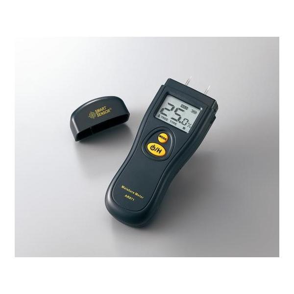 ●型番:AR971●測定範囲(%):2〜70●分解能(%):0.5●測定精度:±2％ ●電源:9V乾電池(テスト用付属)●機能:ホールド、オートパワーオフ●サイズ:54×27×150mm●重量:210g(電池除く)●測定対象:木材 その他土...