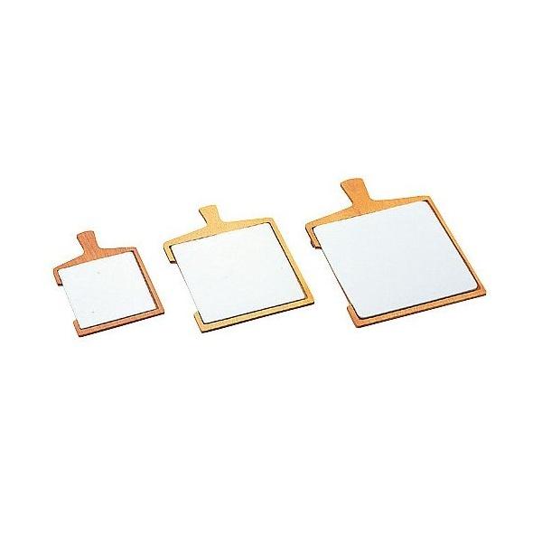 ●材質:板部/磁器、持ち手/ベニヤ●陶器部縦×横(mm):210×210●型番:21  【サイズ】 210×210mm 【入数】 1個 0271602