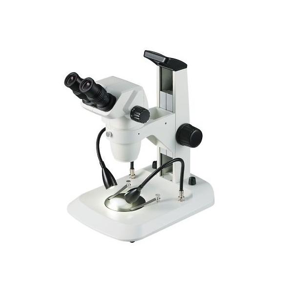 ●仕様:双眼 ●総合倍率:6.7〜45× ●接眼レンズ:10倍(WF10×) ●鏡筒形式:傾斜角45° ●眼幅調整範囲:55〜75mm ●ズーム比:1:6.72 ●実視野直径:φ22mm ●ステージ直径:φ95mm ●照明:LED ●照明出...