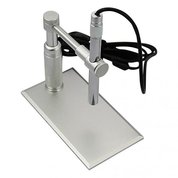 ●メタルスタンド付きで高さ調節が可能です。 ●本体サイズ(mm):φ12×130 ●重量(g):約300 ●倍率:500倍 ●撮影素子:200万画素CMOSセンサー ●フレームレート:30fps(640×480)、5fps(1600×120...