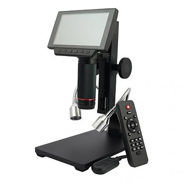 ■特徴 ソフトウェアのダウンロードはこちらから モニター・照明一体型のデジタルマイクロスコープです。 観察画像共有モニターPCや他にモニターを用意することなく、観察可能です。 複数の方で観察画像を共有できます。 LED落射照明を搭載。 角度...