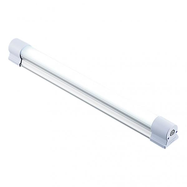 ●充電式コードレス・軽量・小型タイプで狭いところでも明るく照らします。 ●明るさ3段切り替え・フラッシュ・SOS機能付きです。 ●サイズ(mm):380×65×65 ●明るさ(MAX):50W相当 ●照射角:120° ●調光機能:Hi-Mi...