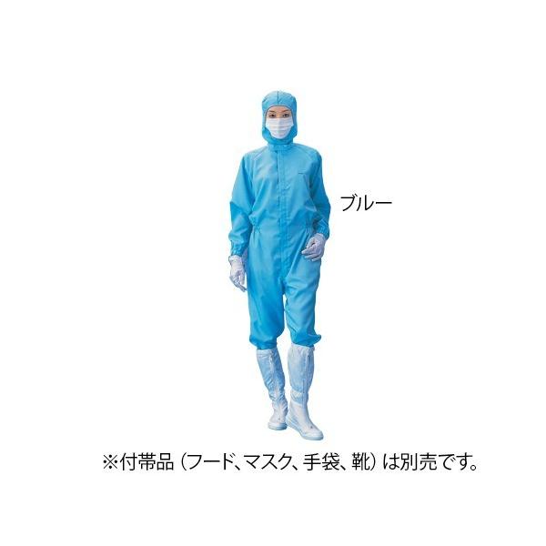 特徴: ●センターファスナー仕様のクリーンスーツです。 仕様: ●色:ブルー ●サイズ:5L ●適応身長(cm):192 ●バスト(cm):136 ●ウエスト(cm):96〜126 ●裄丈(cm):96股下(cm):87 ●材質:導電糸入り...