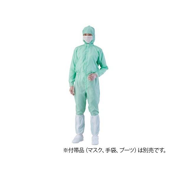 ●衿部をマジックテープから、脱落防止樹脂ホック止め仕様にした異物混入対策ツナギ服です。 ●異物混入対策のため、ペン差し・名札・腕章用ループを取り除きました。 ●袖部はスリム形状でダブつきを防ぎます。 ●センターファスナー、ウエストゴム絞り仕...