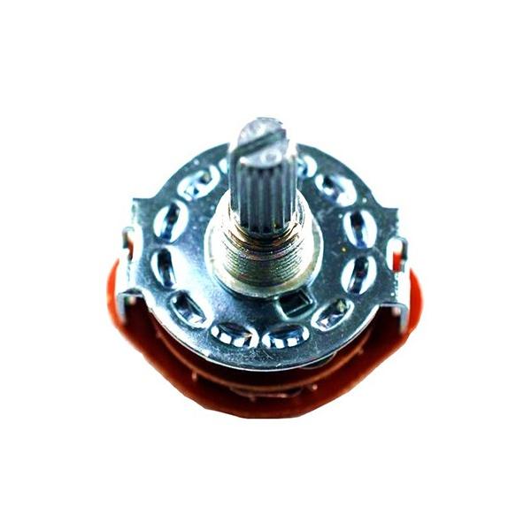 ■仕様 ●2回路6接点 ●シャフト径：φ6mm    【入数】 1個 63311422