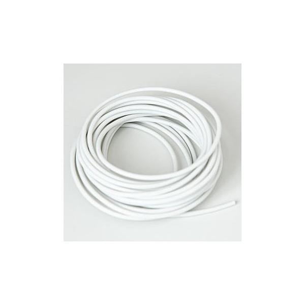 ■仕様 ●サイズ：0.75sq ●色：白 ●長さ：5m　±2％ ●定格電圧：300V ●耐熱温度：180℃    【サイズ】 0.75sq 【カラー】 白 【入数】 1パック 63314001
