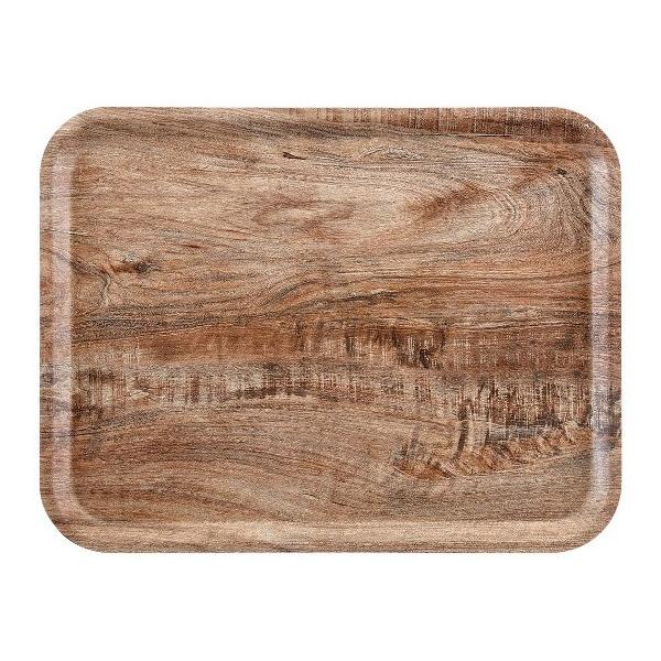 ■特徴 ●ヴィンテージ調で温かみのあるトレイ。 ●カフェトレイとしてだけでなく、学食や社食用のトレイとしても。 ●見た目だけではなく、触った質感もリアルに表現。 ●クラフトペーパー+メラミンで丈夫。 ●本物の木ではないために、ゆがみ・ひずみ...