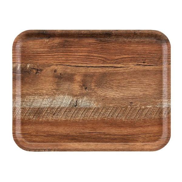 ■特徴 ●ヴィンテージ調で温かみのあるトレイ。 ●カフェトレイとしてだけでなく、学食や社食用のトレイとしても。 ●見た目だけではなく、触った質感もリアルに表現。 ●クラフトペーパー+メラミンで丈夫。 ●本物の木ではないために、ゆがみ・ひずみ...