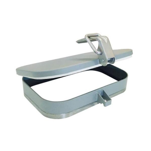 ■特徴 点検窓FREEPAの基本形で安定した品質とスマートな外観です。 カバーと枠の連結は専用スナップピンを使用しているので簡単に脱着が可能です。 枠の溶接部分（約12mm)が生地（無塗装）です。溶接作業が容易に行えます。 ■用途 装置内部...