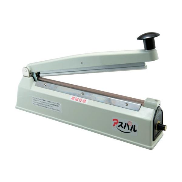 ■特徴 レバーを押さえるだけの簡単なシーラ―です。 オプションの溶断ヒーターを取り付けることでシュリンク包装、製袋加工にも最適です。 レバーを押さえるだけで丈夫なシールができます。  ■用途 金属製品、各種部品、工場での包装。 食品加工場で...