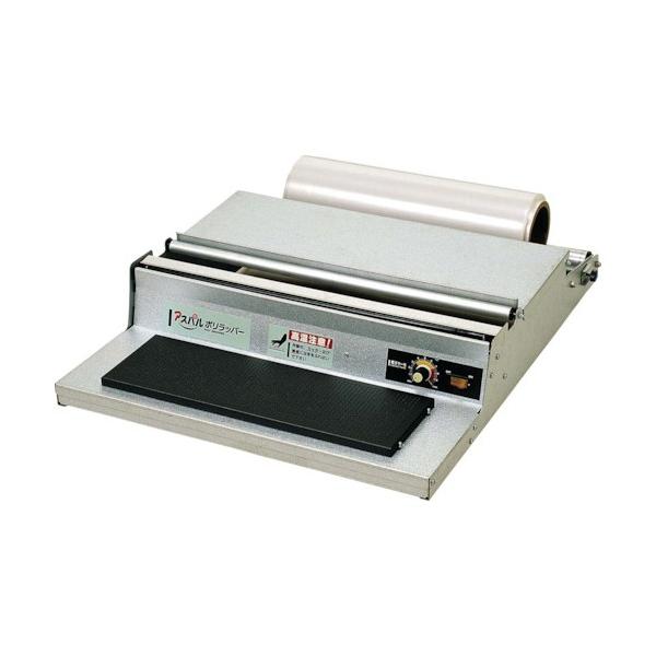 ■特徴 電子サーモ採用で安定した熱管理ができます。 ポリフィルム、塩ビフィルムの兼用型の１台２役です。  ■用途 食品スーパー、食品工場等のパック作業。 農産、水産、畜産、特産関係でのパック作業。  ■仕様 溶断専用 溶断可能長さ：450m...