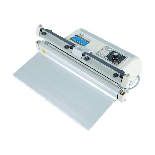 卓上シーラー溶着専用タイプAZ-300Wシール長300×幅8  ■特徴 上下加熱方式だから厚手ガゼット袋、ラミネート袋などに対応できます。 軽く押さえて強力シール、袋を持ったまま押すだけでシールができます。 アルミ製テーブル採用の丈夫な設計...