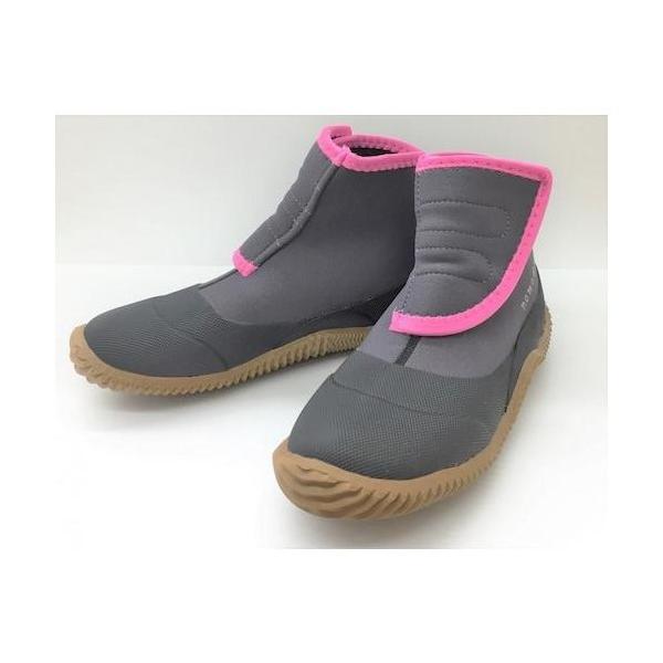 ■特長 軽くてやわらか脱ぎ履き楽々。  つま先補強で丈夫です。  柔らかくて動きやすい新感覚の作業靴です。  ■用途 畑仕事・農作業・土木作業・造園・一般軽作業に ■仕様 寸法(cm):23.0-24.0 色:グレー×ピンク 靴丈(cm):...