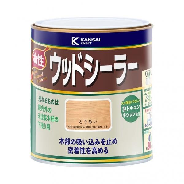 ●特徴:乾きが速く、上塗り塗料の吸い込みを止め、密着性を高めます。 ●用途:木部・木製品(屋内外)の下塗り(家具・建具・木工品) ●乾燥時間:20°C:約30分(塗り重ねる時は2時間以上) 冬期:約1時間(塗り重ねる時は4時間以上) ●塗り...