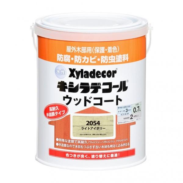 【特長】  ■「トップブランド」 発売以来45年以上の実績を持つトップブランド「キシラデコール」の水性+半造膜タイプ。  ■「半造膜タイプ」 表面に塗膜を作り、着色する「造膜性能」 内部に浸透し保護する「浸透性能」の2つを兼ね備えた半造膜タ...