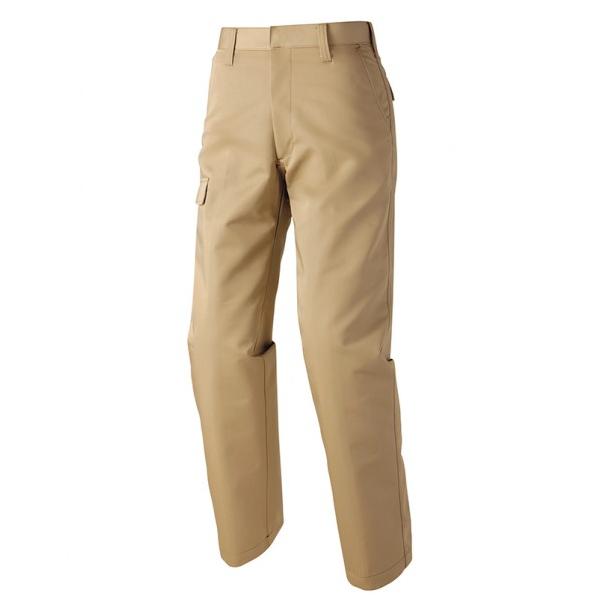 アジトプロフェッショナル ノータックワークパンツ ■特徴 帯電防止 ■素材 ツイル ポリエステル75%・綿25% ファスナー/金属（スライダー/金属）   【サイズ】 88 【カラー】 025カーキ 【入数】 1点 3820