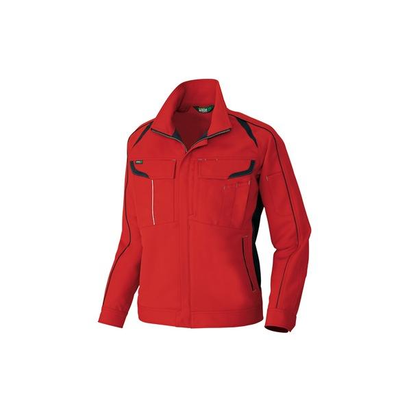 植物由来の合成繊維を使用したエコマーク対応ストレッチ商品   【サイズ】 L 【カラー】 009レッド 【入数】 1着 1901