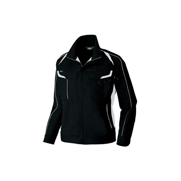 植物由来の合成繊維を使用したエコマーク対応ストレッチ商品   【サイズ】 LL 【カラー】 010ブラック 【入数】 1着 1901