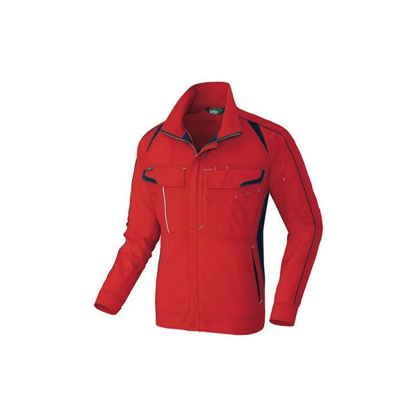 植物由来で環境に優しいエコマーク対応商品。 軽量ストレッチ生地を採用！ コメント 緯糸に抜群の軽量伸縮糸「東レ・ライトフィックス」を使用。 帯電防止規格JIS T8118 適合アイテム。 右胸ポケット部分と背中に反射パイピングを配置 ■材質...