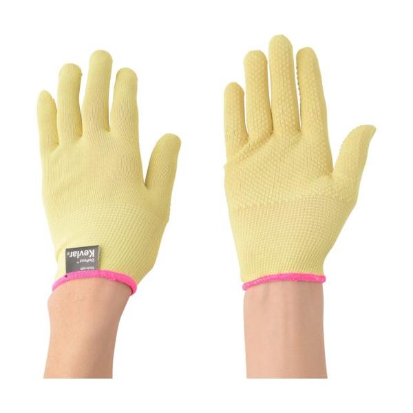 ■特長 すべり止め跡が残りにくいシリコン樹脂を使用しています。 ■用途 自動車・機械加工・電気・金属加工など ■仕様 色:イエロー サイズ:S ゲージ数:15 リストカラー:ピンク 全長(cm):20.5±1 手のひら周り(cm):17.0...