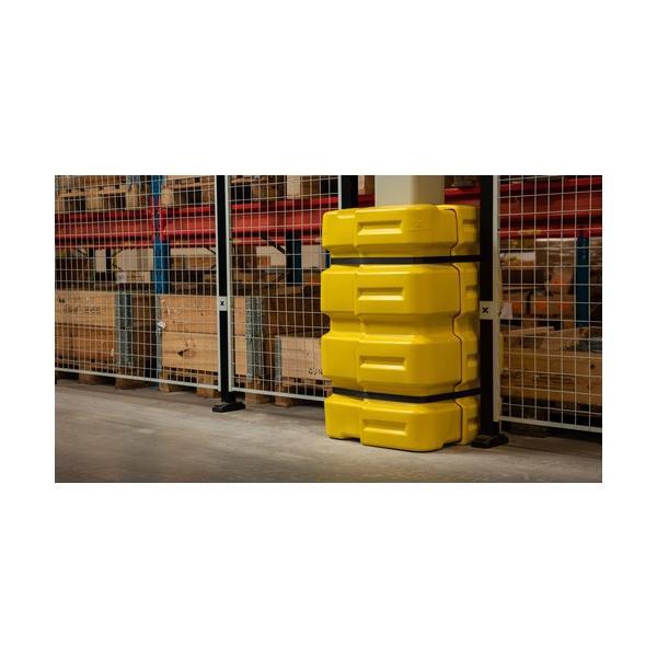 ■特徴 施設内の柱を衝撃による損傷から保護する必要がある場合に使用します ■用途 柱の保護 ■仕様 150〜375mmまで柱のサイズに合わせて調節可能 ■付属品 調節式ストラップバンド2本    【カラー】 黄色 【重量】 29KG 【原産...