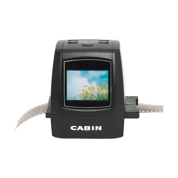 【特長】 ●CABIN Compact Film Scan CFS-N14は、手のひらサイズのコンパクトなフィルムスキャナーです。 フィルムカメラで撮影した写真のネガやスライドをワンタッチで手軽にスキャンしてデジタルデータに変換することがで...