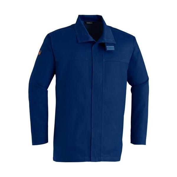 ■特徴 炎と熱から身を守る薄手の難燃シリーズです。 ■用途 炎を扱う現場で。 ■仕様 難燃加工 ■材質 難燃サマーツイル（綿100％）    【サイズ】 5L 【カラー】 ネイビー 【重量】 500G 【入数】 1個 【原産国】 BD 35...