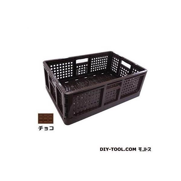 【サイズ】 約550(横)×約370(縦)×約200mm(高さ)約520(横内寸)×約187(高さ内寸) 【カラー】 チョコレート 【入数】 10個 AZ022