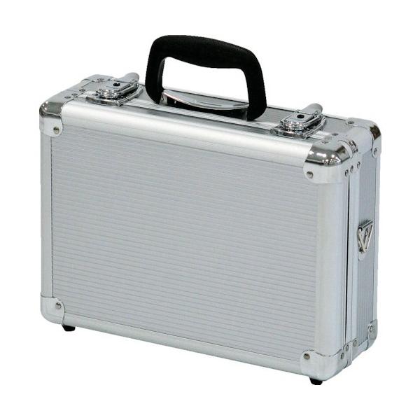 ●軽くて丈夫なアルミ製ツールケース。 ●持ち運びに便利なベルト付きで、コーナー部材は衝撃に強いラウンド加工仕様です。 ●用途に合わせて移動できる仕切り付き。 ●仕切板枚数:1枚。 ●最大収納重量目安:約10kg。 ●付属品:ベルト×1カギ×...