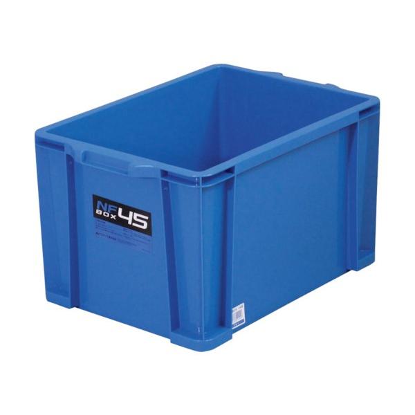 ■特徴 スタッキングできます。 15ｃｍまでの目盛り（cm単位)付きです。 カラーは2色あり、お好みに合わせて選べます。  ■用途 生活用品や日用雑貨の小物収納に。  ■仕様 NFボックス#45ブルー    【サイズ】 536 x 370 ...