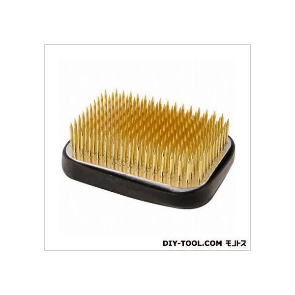 ●底部にゴムを使用、滑ることもなく花器を傷つけたりもしません。 ●生け花に欠かせない定番品。 ●鮮やかな輝きの、真鍮針を使用。 ●全体寸法(約):長辺68mm×短辺51mm×高さ21mm ※ゴムリング付は、全体寸法が2〜3mm大きくなります...