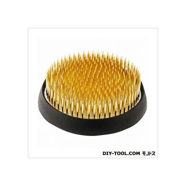 ●底部にゴムを使用、滑ることもなく花器を傷つけたりもしません。 ●生け花に欠かせない定番品。 ●鮮やかな輝きの、真鍮針を使用。 ●全体寸法(約):直径71mm×高さ21mm ※ゴムリング付は、全体寸法が2〜3mm大きくなります。 ●針寸法(...