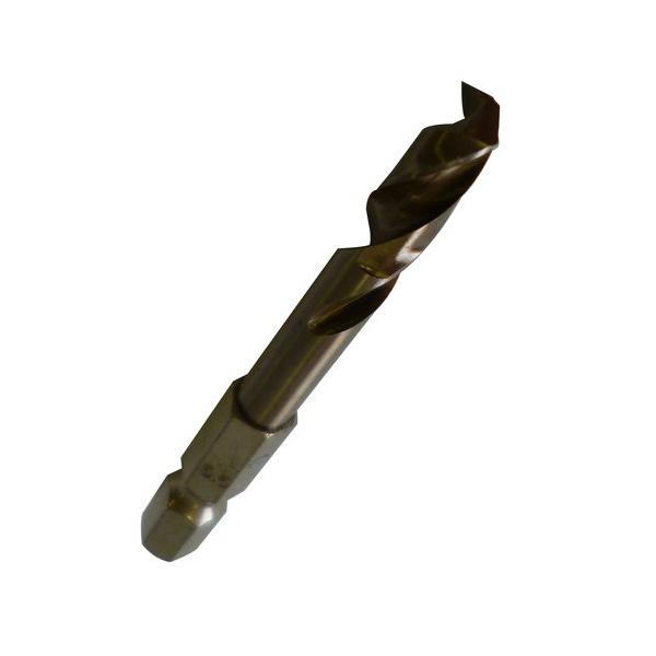 ステンレス、鉄、木材の穴あけ作業に。くいつきがいい、クロスシンニング加工です。特殊な刃先で穴あけスピードを大幅にアップ、切削能率を大幅に改善しました。全長を短くする事によりドリル刃のブレを少なくし、正確な穴あけができます。注意1:インパクト...