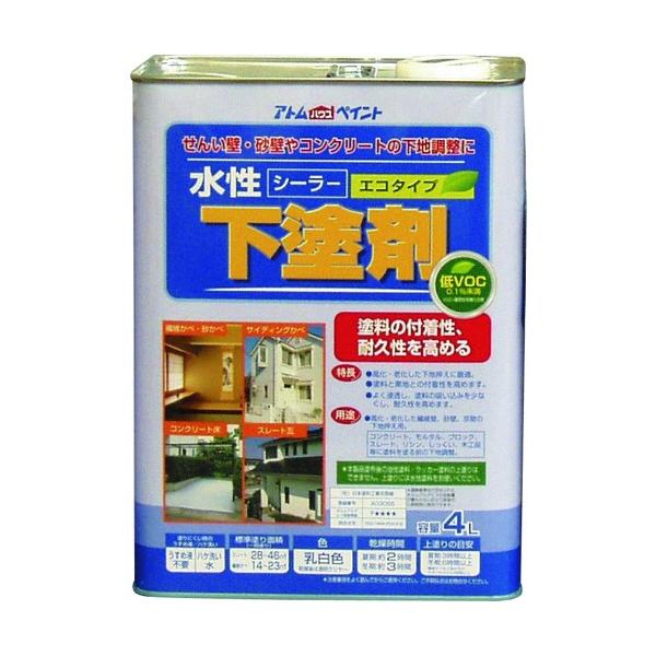 ●塗料の付着性、耐久性を高めます。 ●風化した面の素地押さえや吸い込み止めに。 ●【用途】:コンクリート、モルタル、スレート、ブロック、リシン、しっくい、繊維壁、砂壁、京壁、スレート瓦等へ塗装する際の下塗りに。 ●商品サイズ(約):D105...