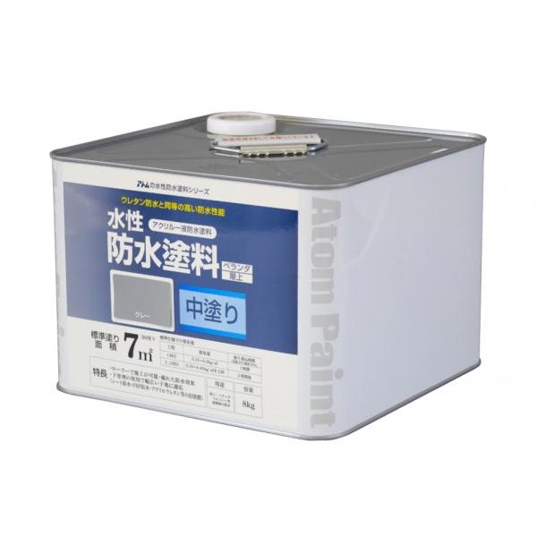 ■特徴 ウレタン防水に匹敵する防水性能です。 トップコートにより遮熱効果を発揮します。 ほとんどの防水下地に対応できます。 1液で使いやすく、中毛ローラーで簡単に施工ができます。 下塗り・中塗り・上塗りの3セットで完成させる防水塗料です。 ...