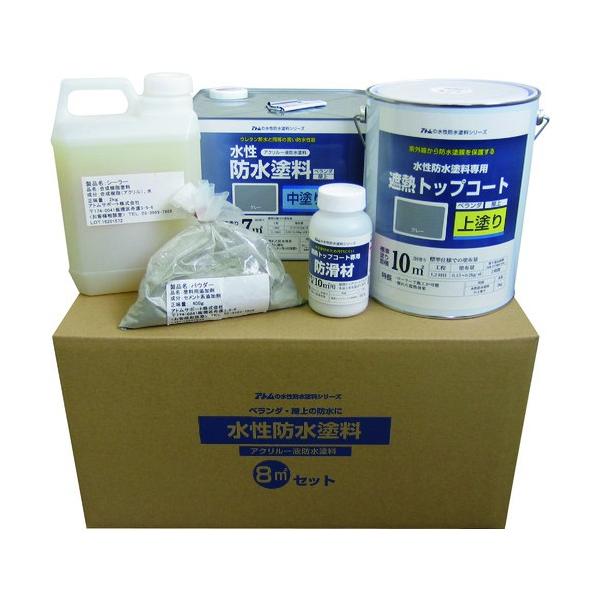 ●本格的な防水塗装が自分でできるシリーズ品です。 ●1液で使いやすく、嫌な臭いもありません。 ●一般的な中毛ローラーで塗装ができます。 ●下塗剤を使い分けることで、様々な防水塗装面の塗り替えが可能です。 ●トップコートだけでなく、防水層その...