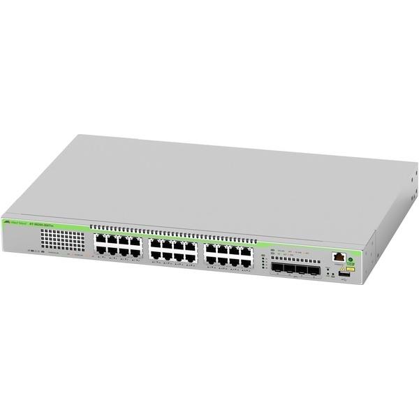 AT-SE250-28XTmは、オートネゴシエーション機能を持った100M/1000M/2.5G/5G/10G BASE-Tポートを24ポート、 SFP+スロットを4スロット、USBスロットを1スロット装備した、ギガビットイーサネット・ イ...
